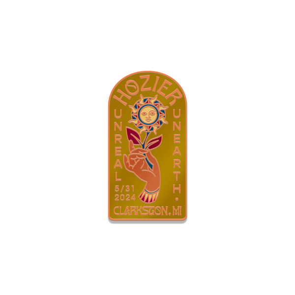 Hozier - Clarkston May 31 Show Pin