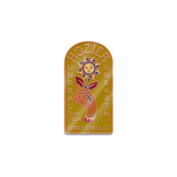 Hozier - Bonner Springs August 9 Show Pin