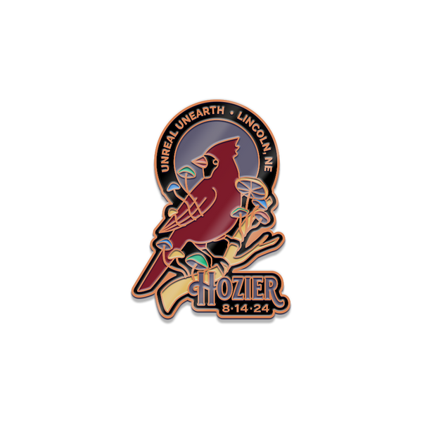 Hozier - Lincoln August 14 Show Pin