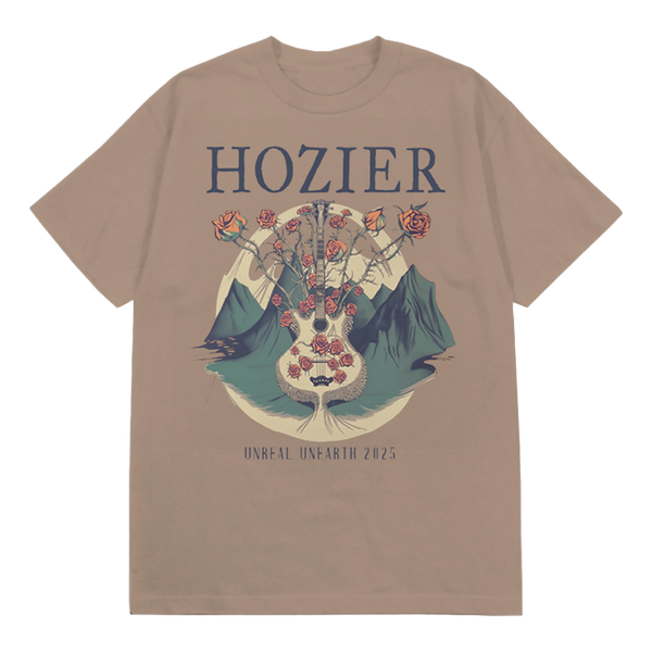 Unreal Unearth 2025 Guitar Tour Tee - Hozier