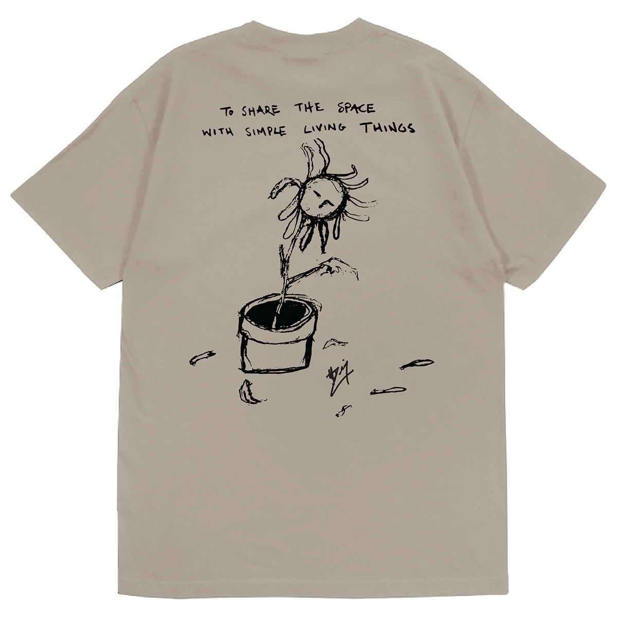 Hozier - Simple Living Things Back Print Tee